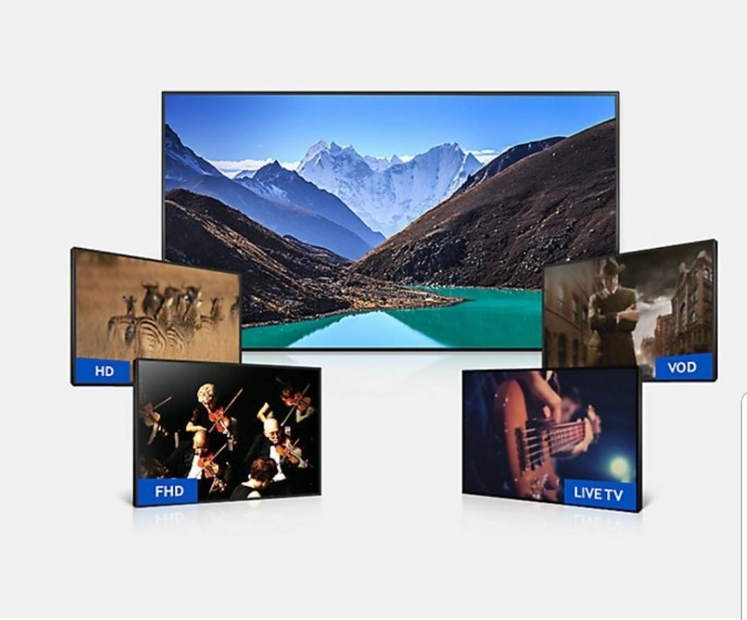 SAMSUNG 48" UHD 4K Curved Smart TV JU6600 Series 6, Home Appliances ...
