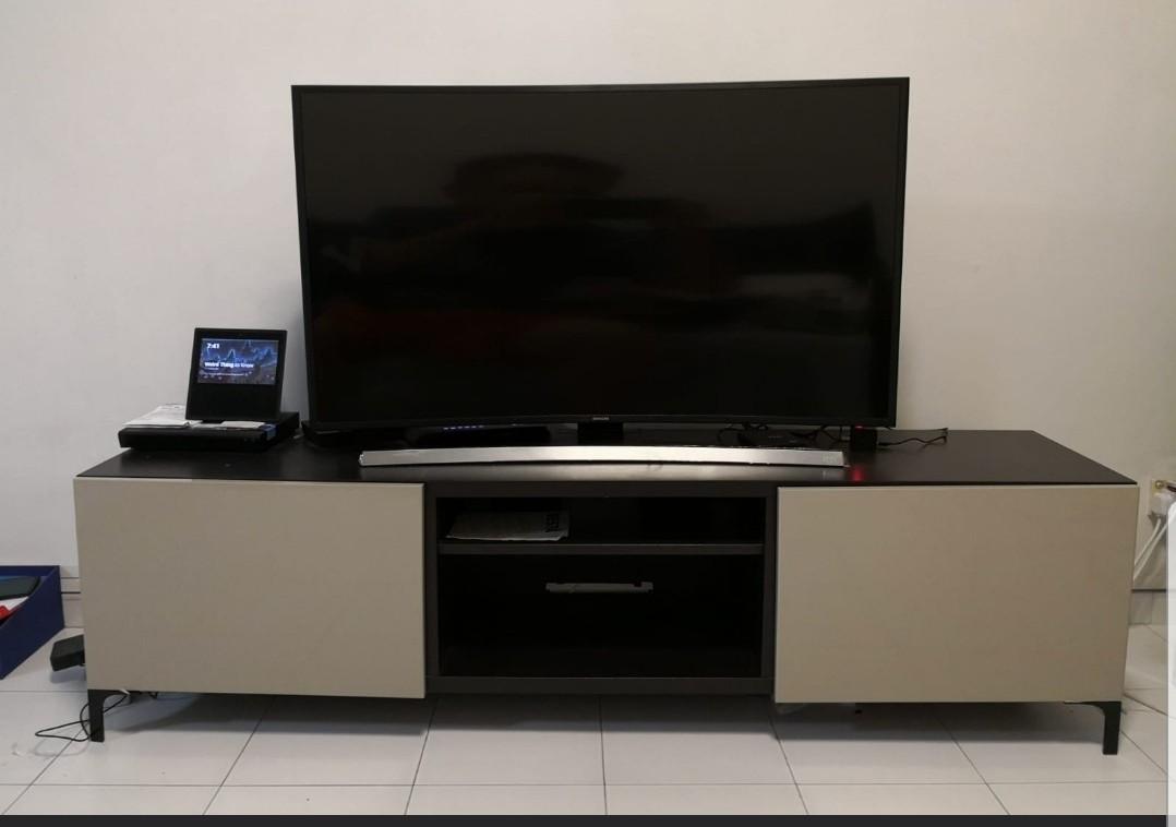 SAMSUNG 48" UHD 4K Curved Smart TV JU6600 Series 6, Home Appliances ...