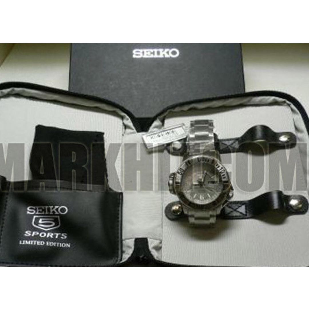 SEIKO 5 sports Atlas TITANIUM 2006 Limited Edition SKZ215K 200m diver ...