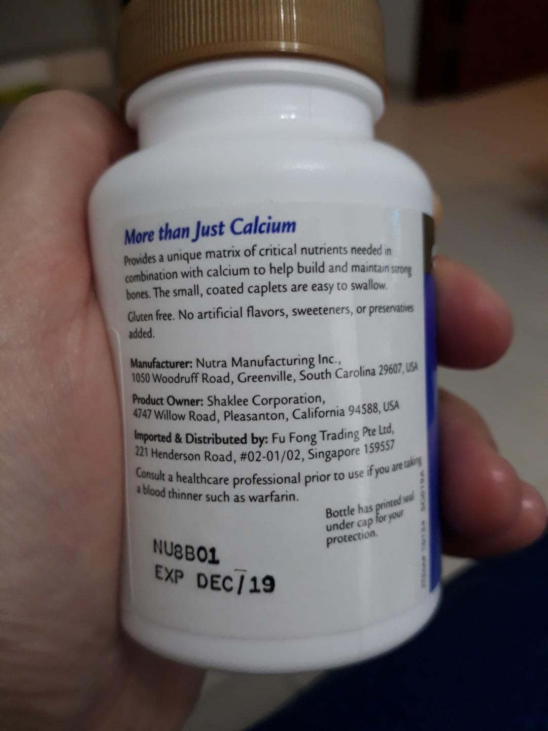 Shaklee OsteoMATRIX for bones health( Expiry 2019Dec), Health ...