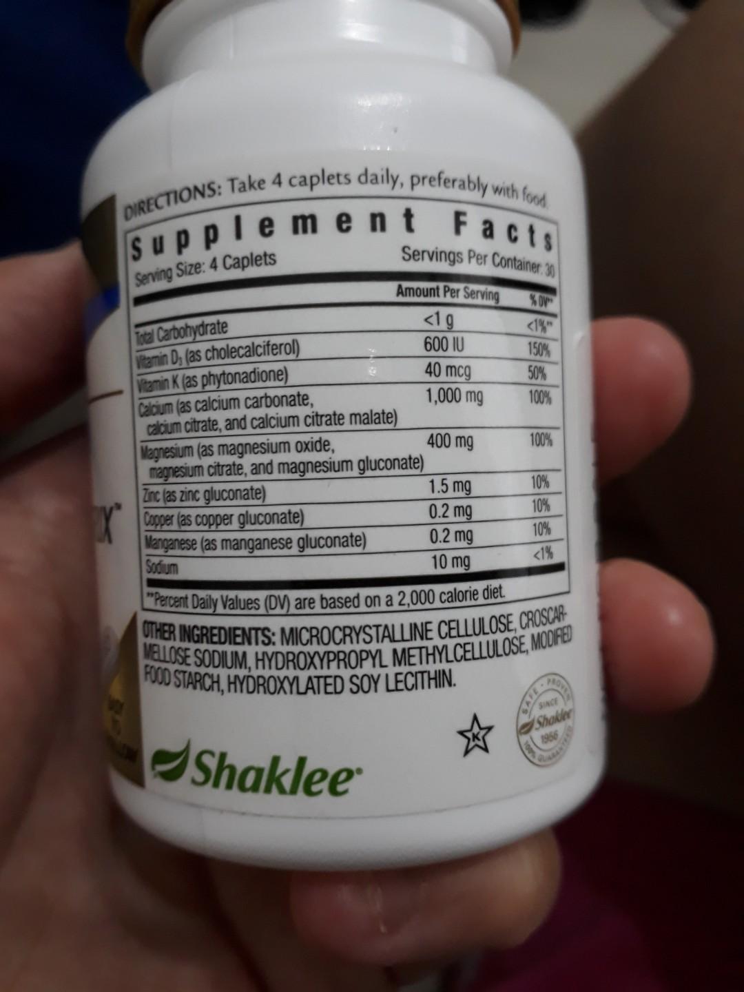 Shaklee OsteoMATRIX for bones health( Expiry 2019Dec), Health ...