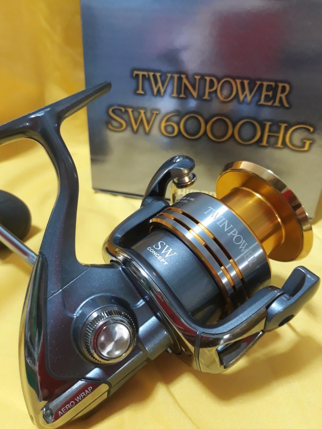 Shimano Twin Power SW 6000 HG, Sports Equipment, Bicycles & Parts, Parts & Accessories on Carousell