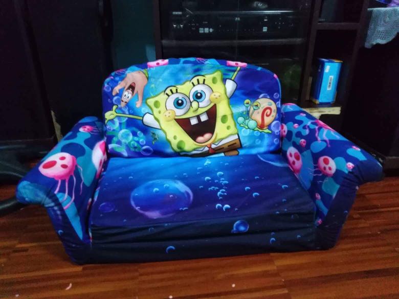 Spongebob Kids Sofa Bed Babies Baby Nursery Furniture Other On Carou