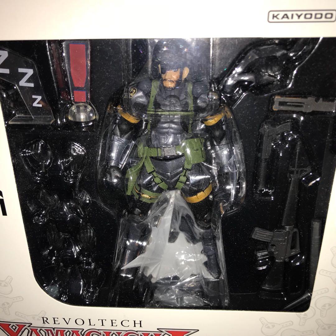山口 Revoltech 131 Metal Gear Solid Peace Walker Snake 潛龍諜影 蛇叔 Figure 海洋堂 ...