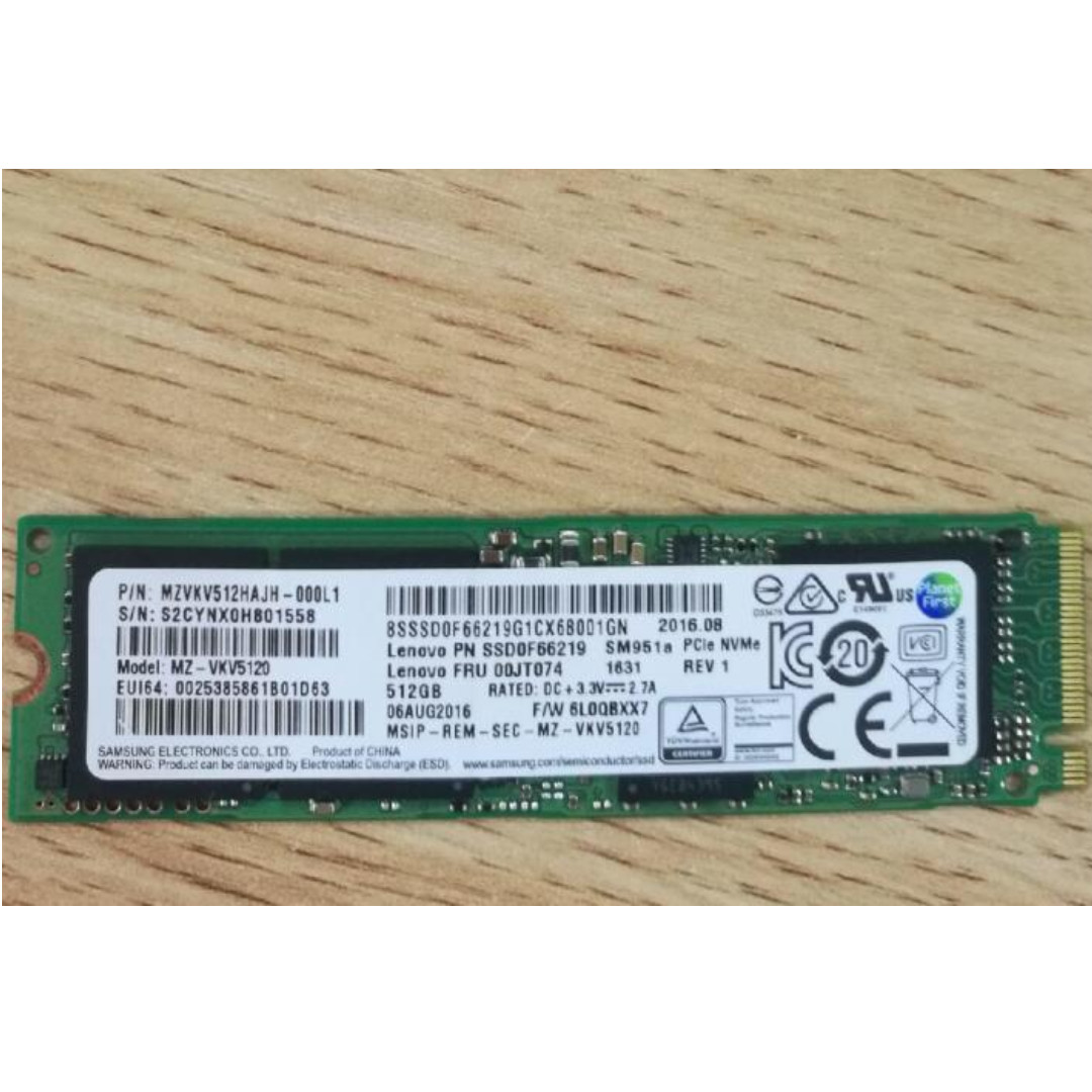 (特價一條） Samsung SM951 M.2 PCIE NVMe 512G SSD 2280 95%NEW（二手）, 電腦＆科技, 電腦周邊及配件, 硬碟及儲存器 - Carousell