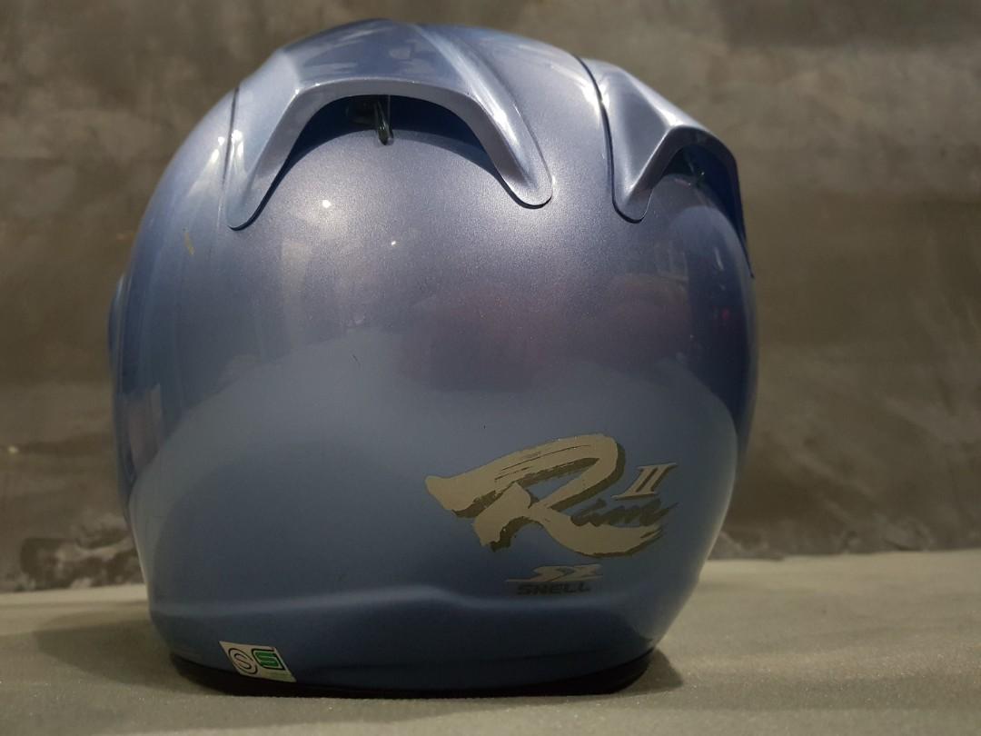 Arai Ram 2 Baby Blue, Motorcycles, Motorcycle Accessories on Carousell