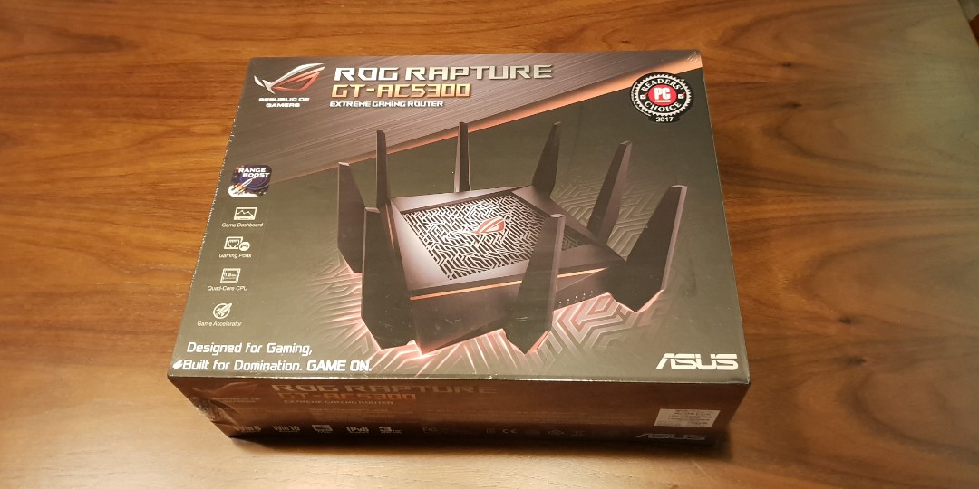 Asus rog rapture gt-ac5300 extreme gaming router, Computers & Tech ...