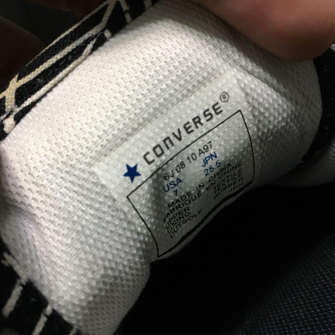 Authentic Rare Converse Jack Purcell x Number Nine on Carousell