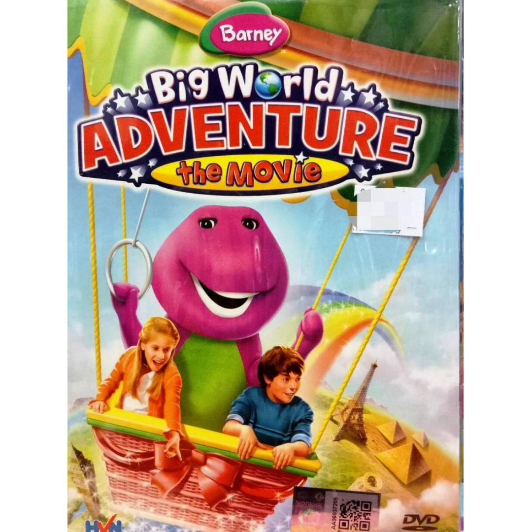 Barney Big World Adventure The Movie DVD, Hobbies & Toys, Music & Media ...