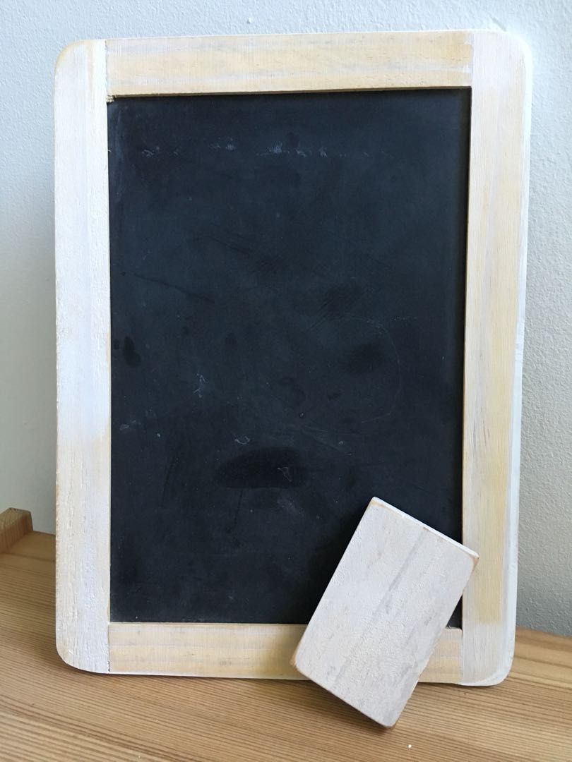 Blackboard / chalkboard set, Everything Else on Carousell