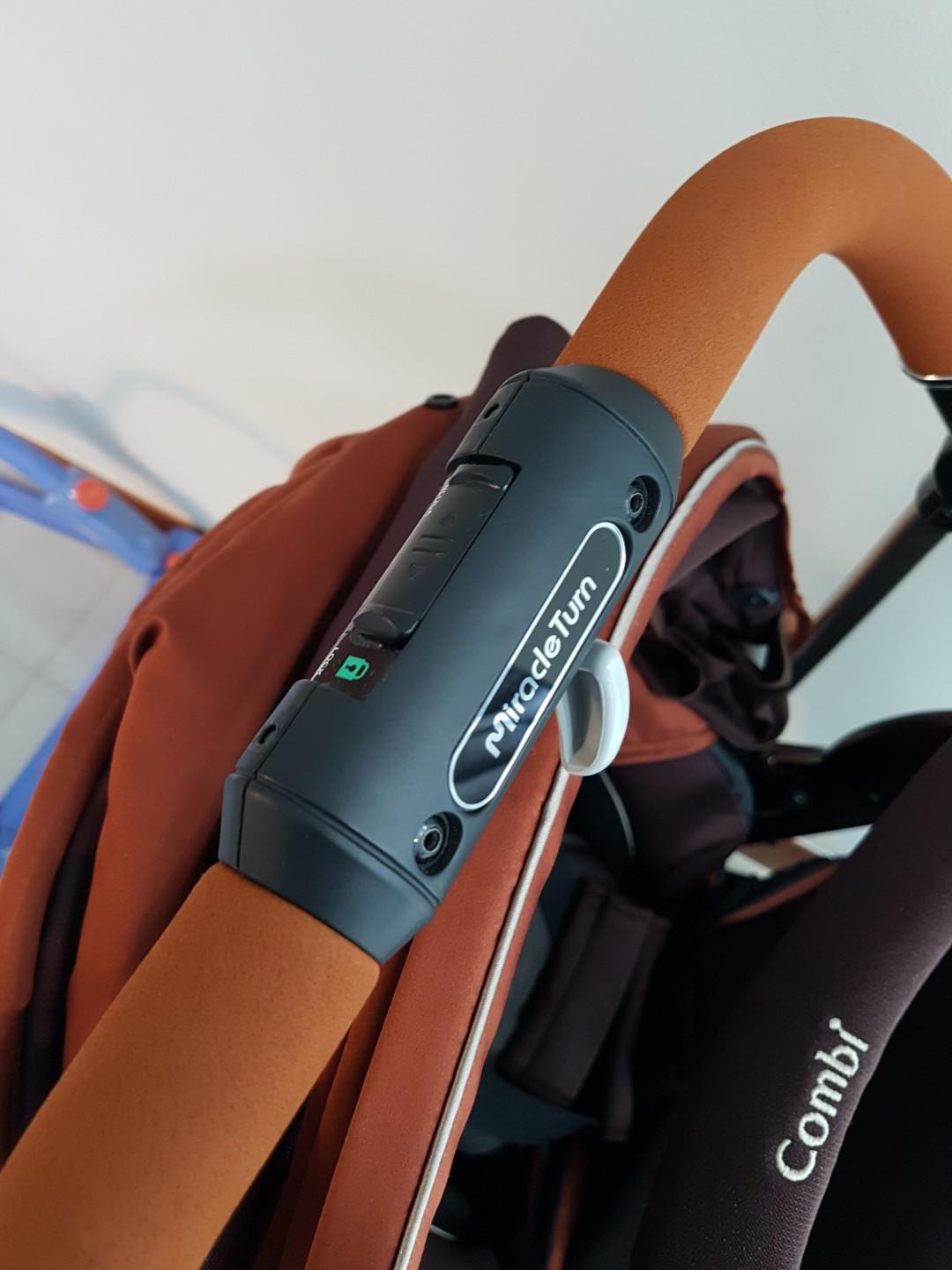 Combi Miracle Turn Elite Baby Stroller, Babies & Kids, Going Out, Strollers on Carousell