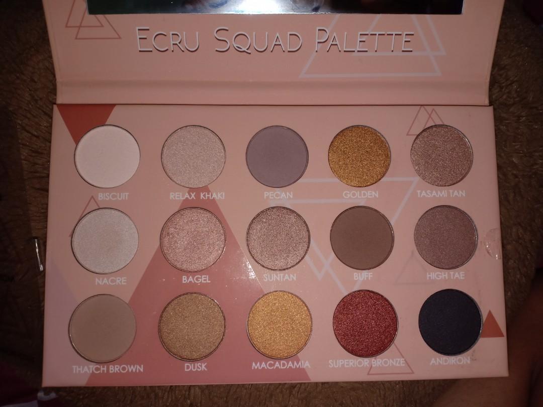 Detail Makeover Ecru Squad Palette ( 15 Colors eyeshadow ), Beauty ...
