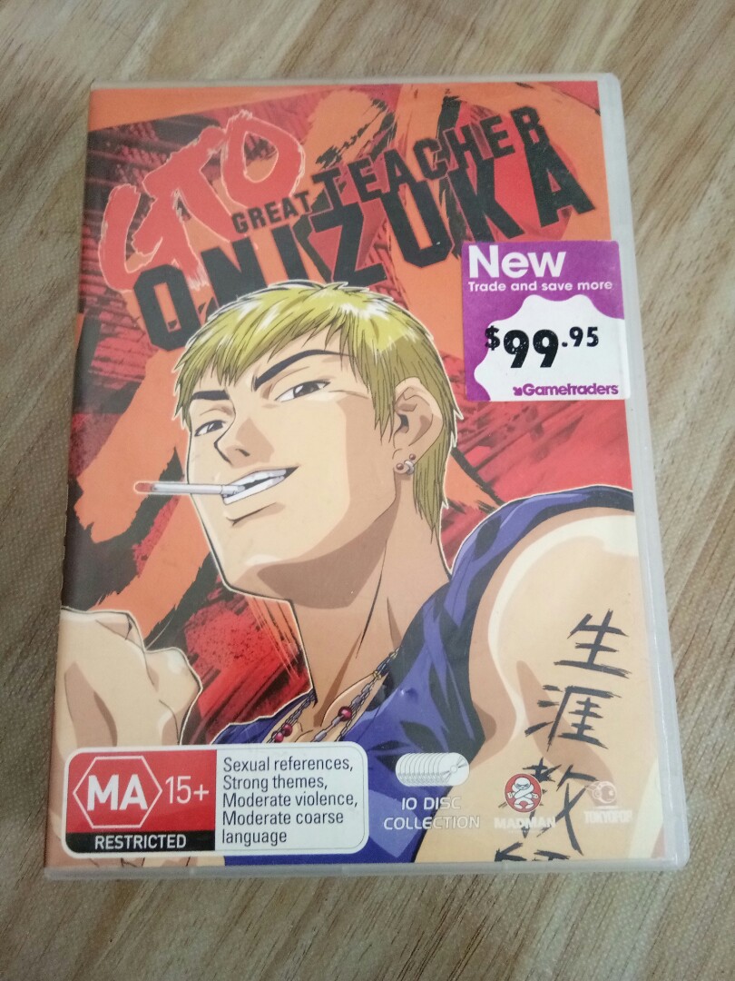 GTO Great Teacher Onizuka, Hobbies & Toys, Music & Media, CDs & DVDs on ...