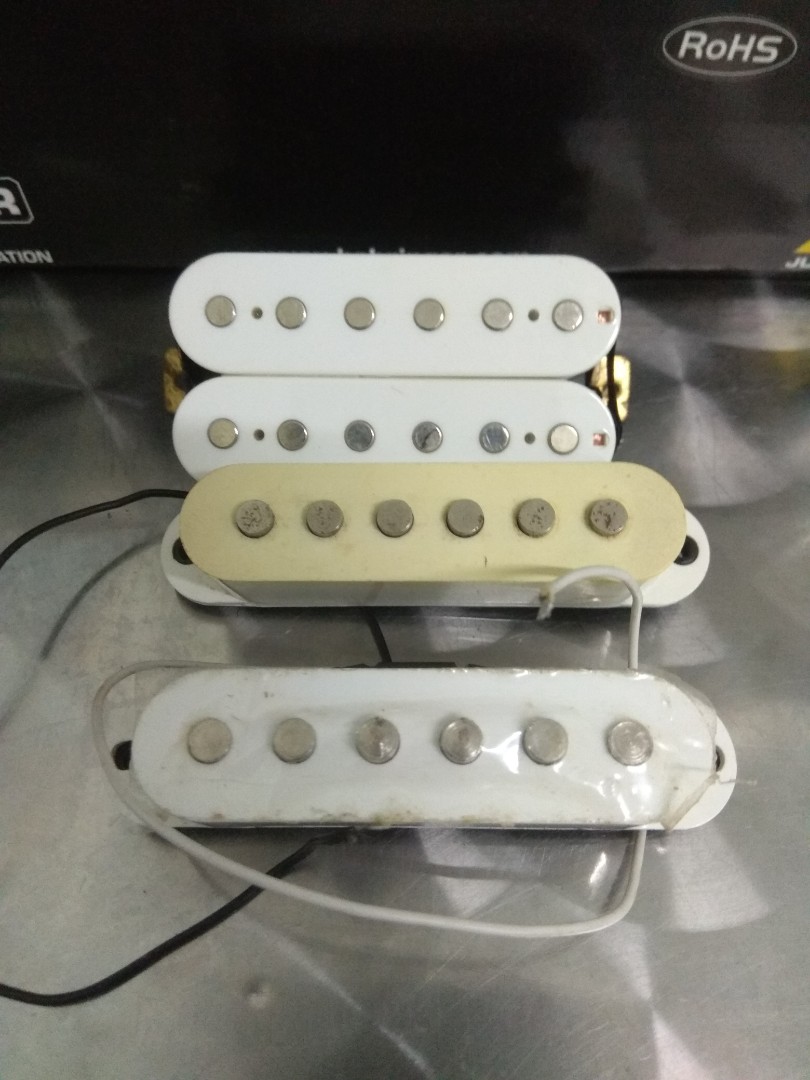 Guitar pickups mixed set(3 pickups), Hobbies & Toys, Music & Media ...