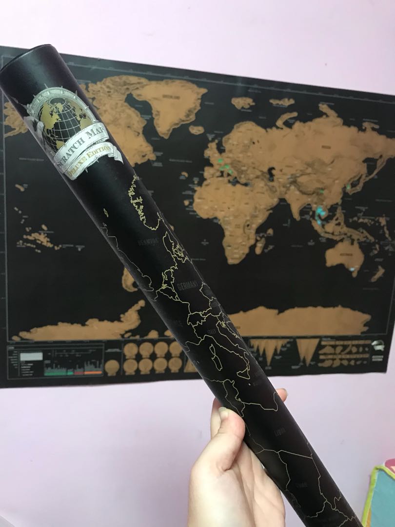 Hex Scratch map edition deluxe, Hobbies & Toys, Memorabilia ...