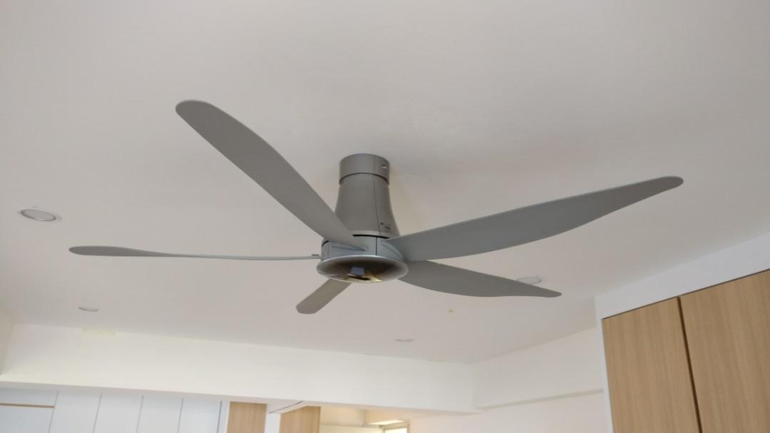 KDK T60AW DC Ceiling Fan, Furniture & Home Living, Lighting & Fans ...
