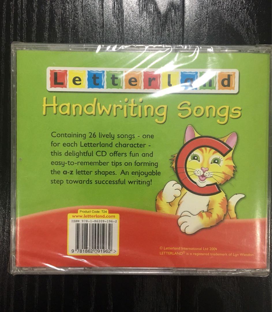 Letterland Handwriting Songs CD, Hobbies & Toys, Books & Magazines ...
