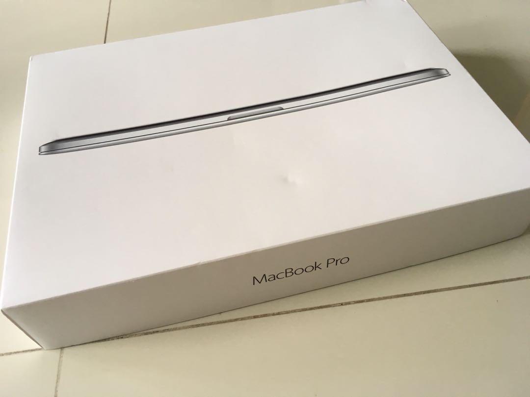 MacBook Pro box, Computers & Tech, Laptops & Notebooks on Carousell