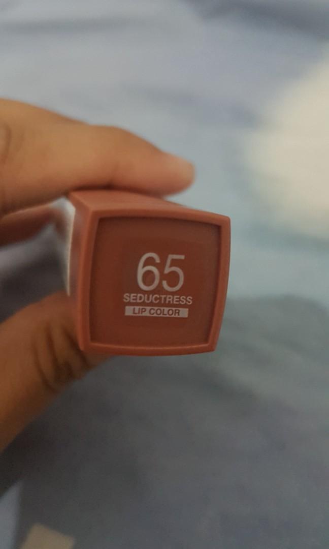 MAYBELLINE SUPER STAY MATTE INK shade 65 SEDUCTRESS, Kesehatan ...