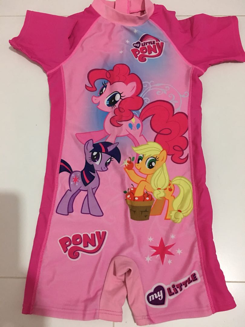 My Little Pony Swimming Suit, Babies & Kids, Babies & Kids Fashion on ...