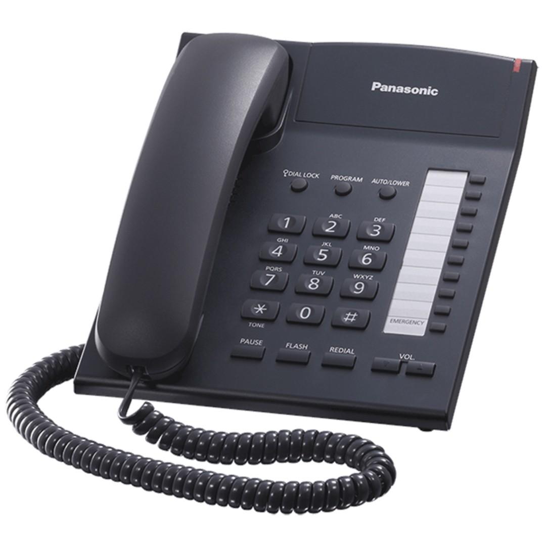 Panasonic KX-TS820MX Desk Telephone. Corded. One Touch Redial. IDA Approved Local SG Stock. Full ...