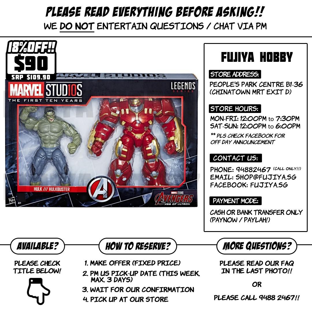 MCU 10th Anniversary / Marvel Studios The First Ten Years Legends ...