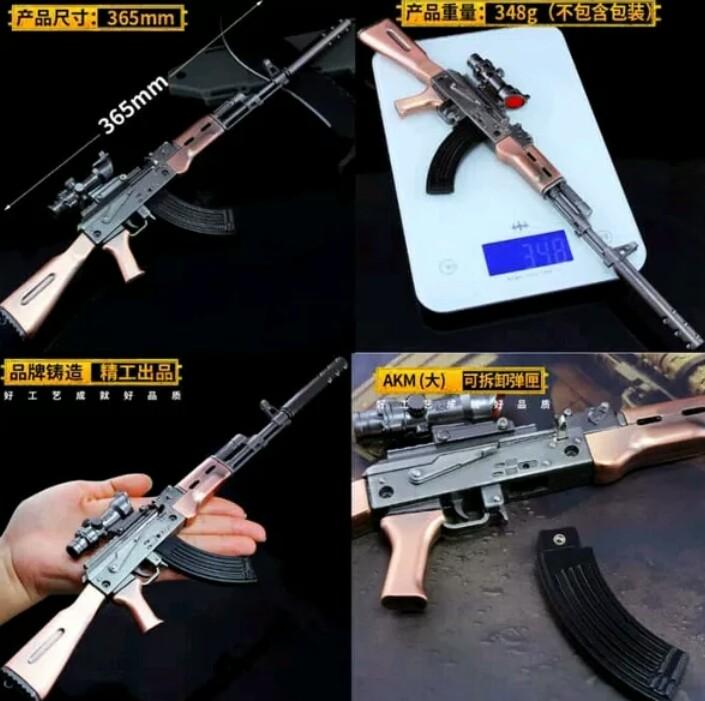REPLIKA MINIATUR SENJATA PUBG 30cm FULL BESI, Toys & Collectibles ...