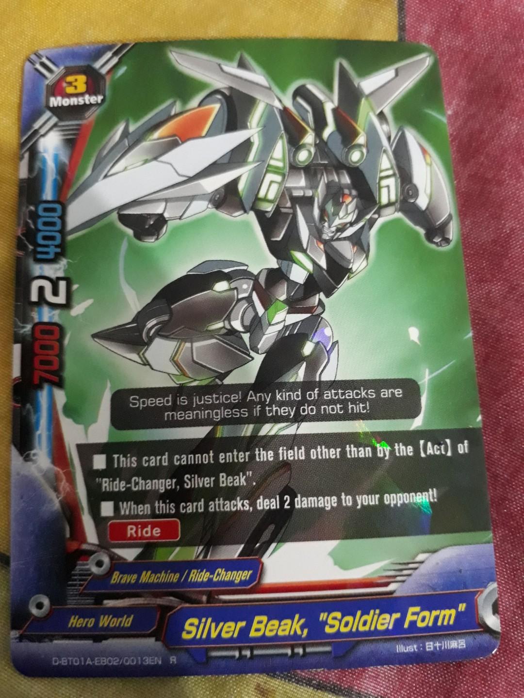 Sliver Beak, "Soldier Form"/Brave Machine/Hero World, Hobbies & Toys ...