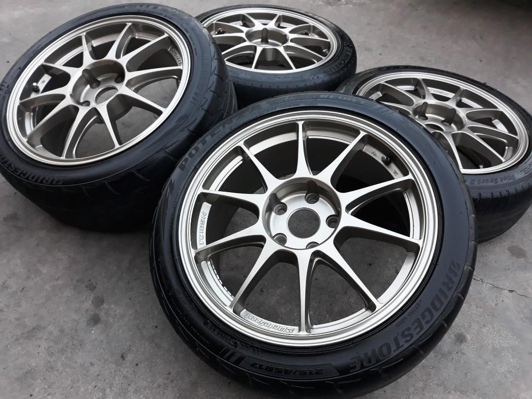 Sportrim WedsSport Tc105N 17" 5x114, Auto Accessories on Carousell