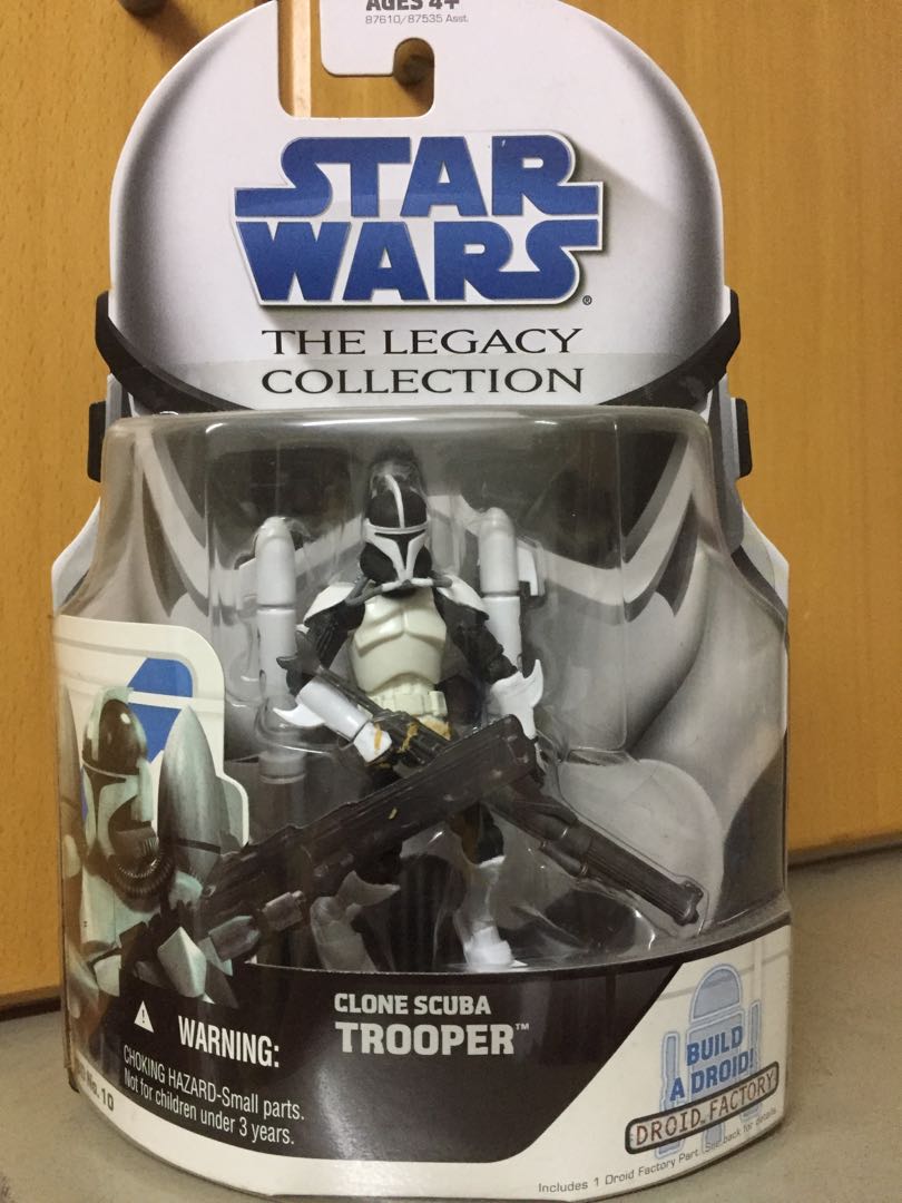 Star Wars Figure Scuba Trooper Clonetrooper Clone Wars action figure ...