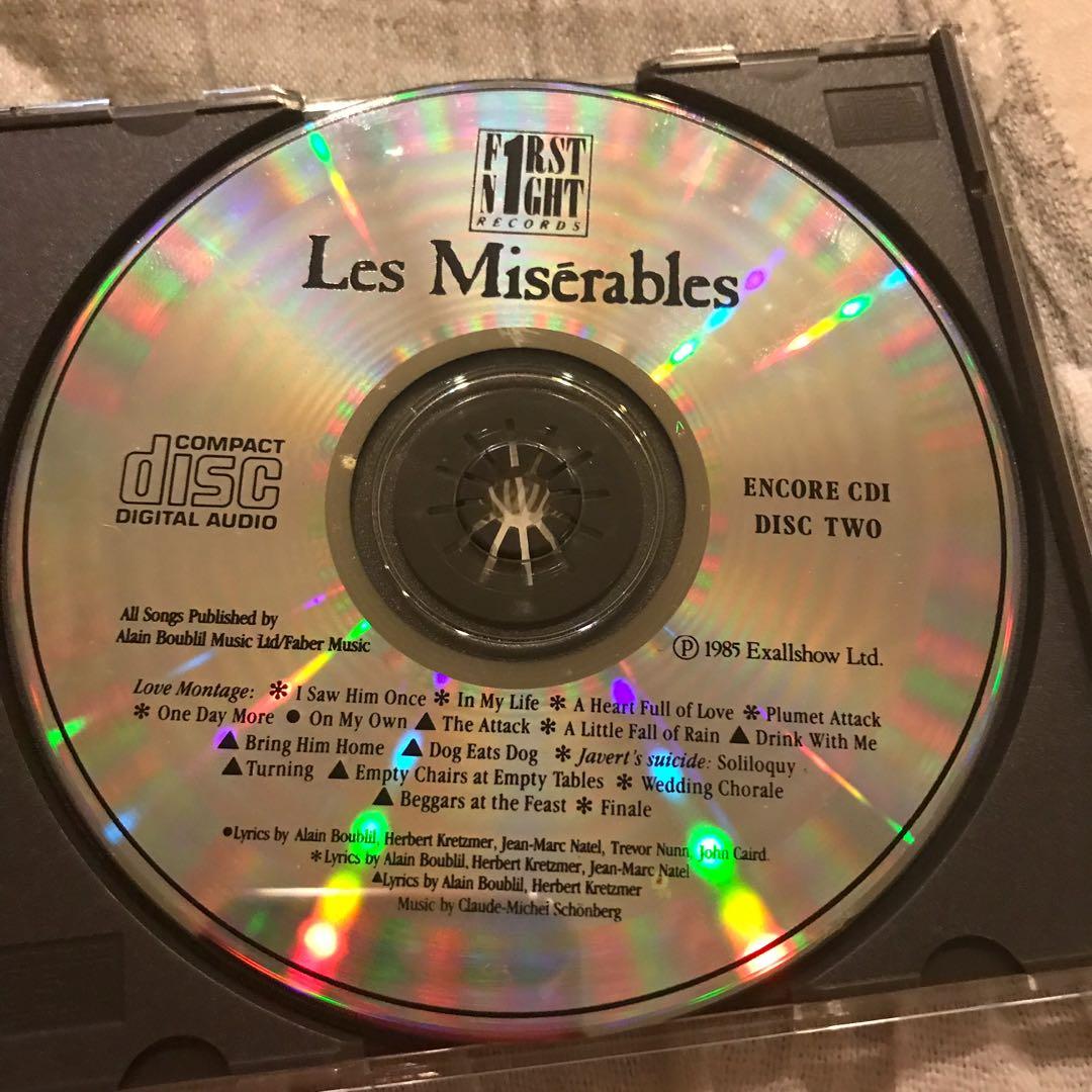 The Original London Cast-Les Miserables The Musical Sensation CD (2 CDs ...