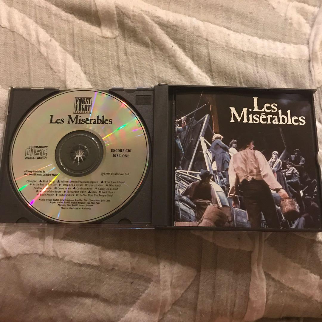 The Original London Cast-Les Miserables The Musical Sensation CD (2 CDs ...