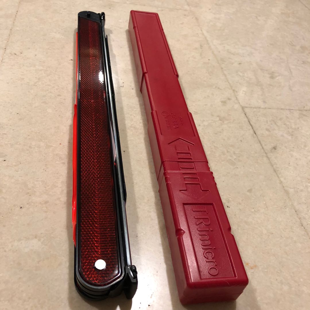 Trimicro hazard warning triangle, Car Accessories, Accessories on Carousell