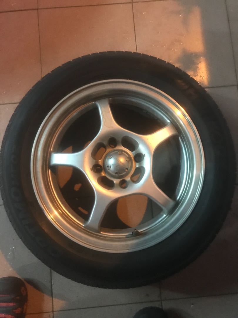 Wira rim 14inch, Auto Accessories on Carousell