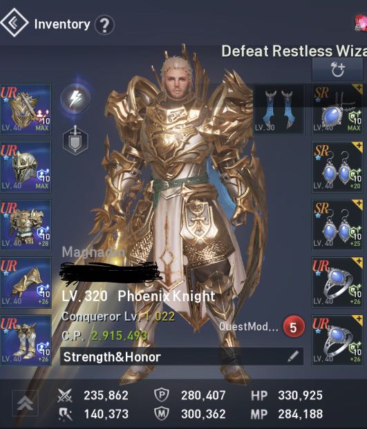 WTS> 2.9M PHOENIX KNIGHT LINEAGE 2 REVOLUTION, Video Gaming, Video ...