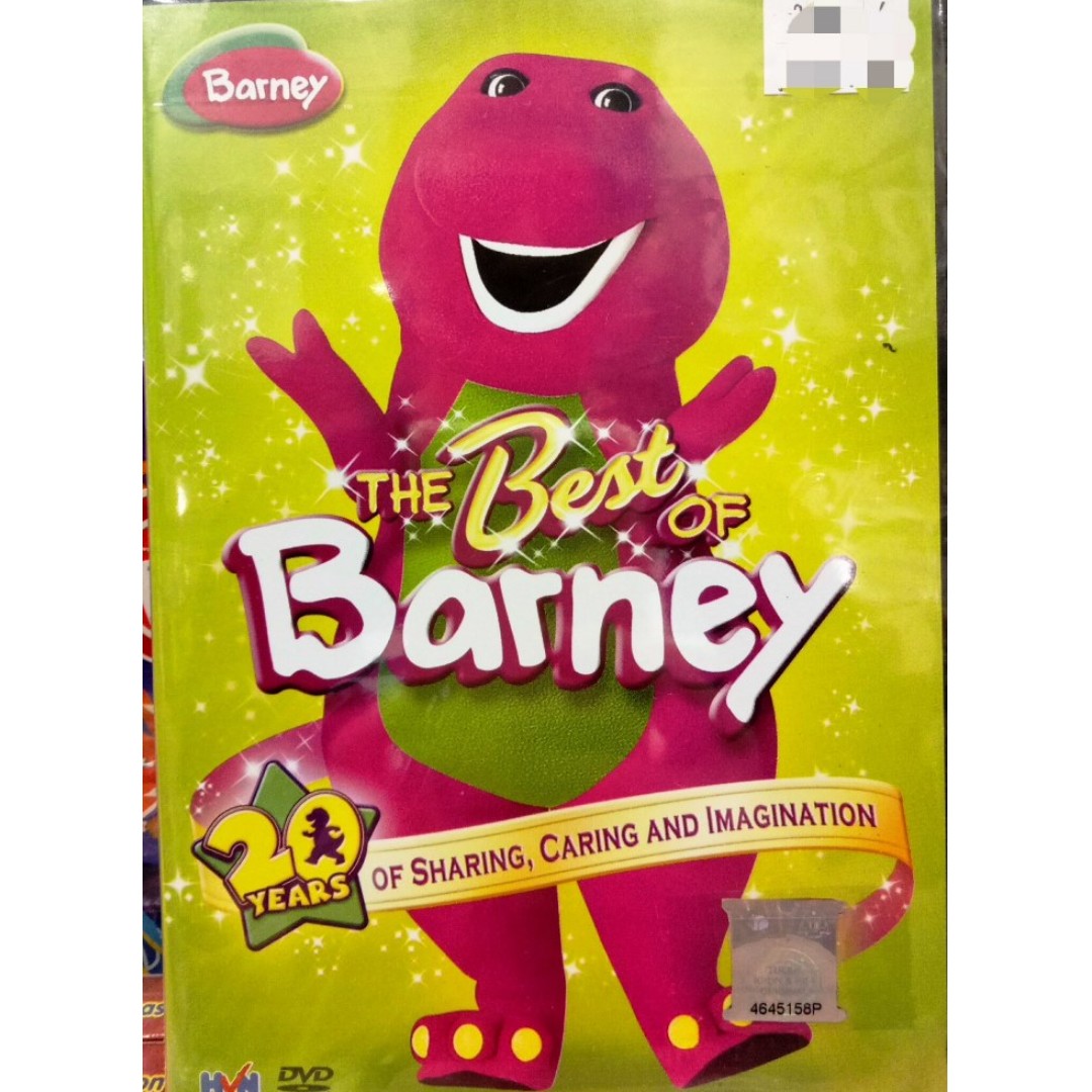 Barney The Best Of Barney 20 Years Of Sharing Caring And Imagination ...