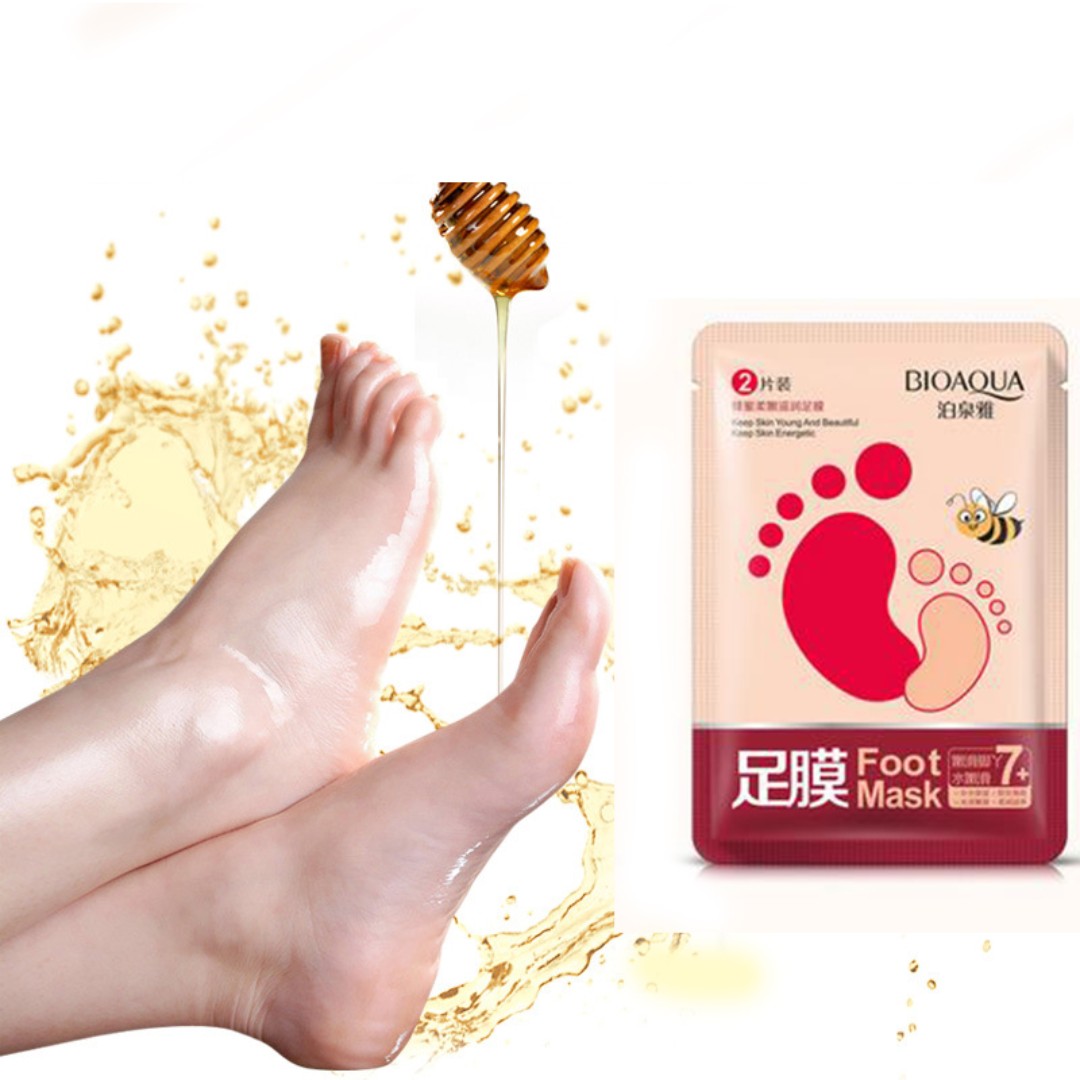 BioAqua Honey Foot Mask, Beauty & Personal Care, Face, Face Care on ...