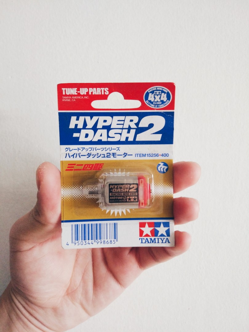 Brand New Sealed Vintage Tamiya Hyper Dash 2 Motor, Hobbies & Toys, Toys & Games on Carousell
