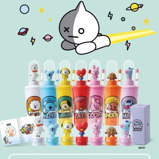BT21 tumbler x CGV, Hobbies & Toys, Memorabilia & Collectibles, Fan ...
