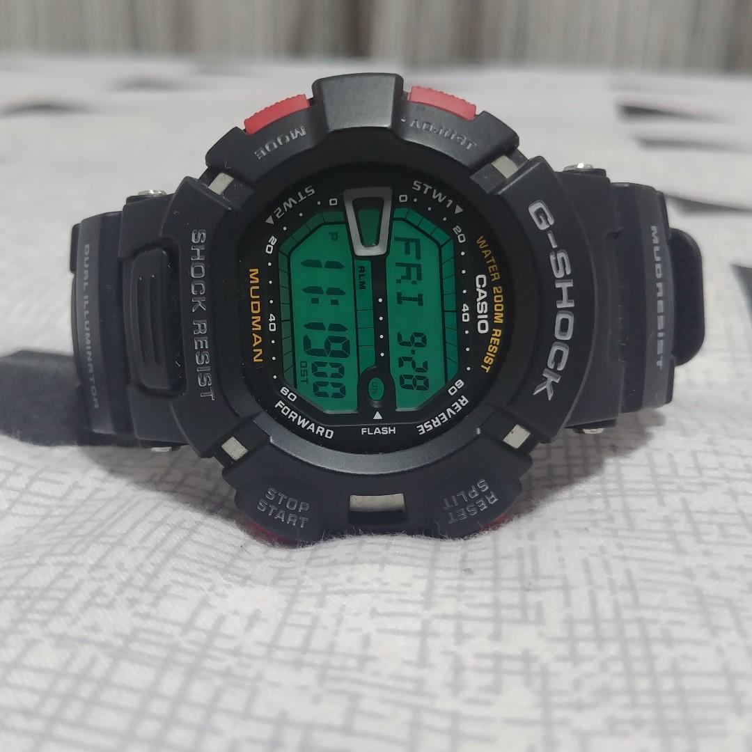 Casio Men's G-Shock G9000 ( g-9000 mudman master of g series, mint ...