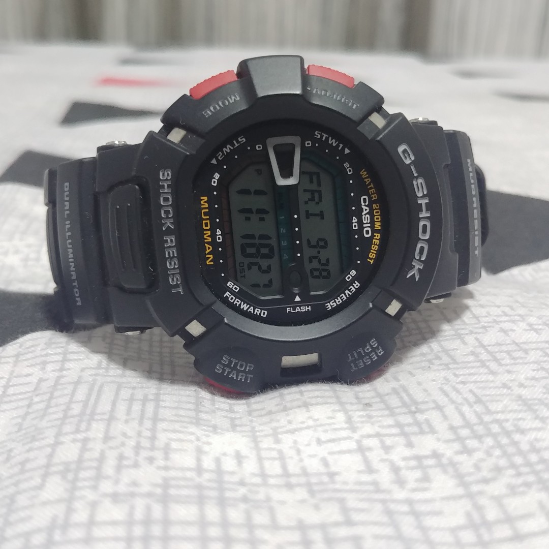 Casio Men's G-Shock G9000 ( g-9000 mudman master of g series, mint ...