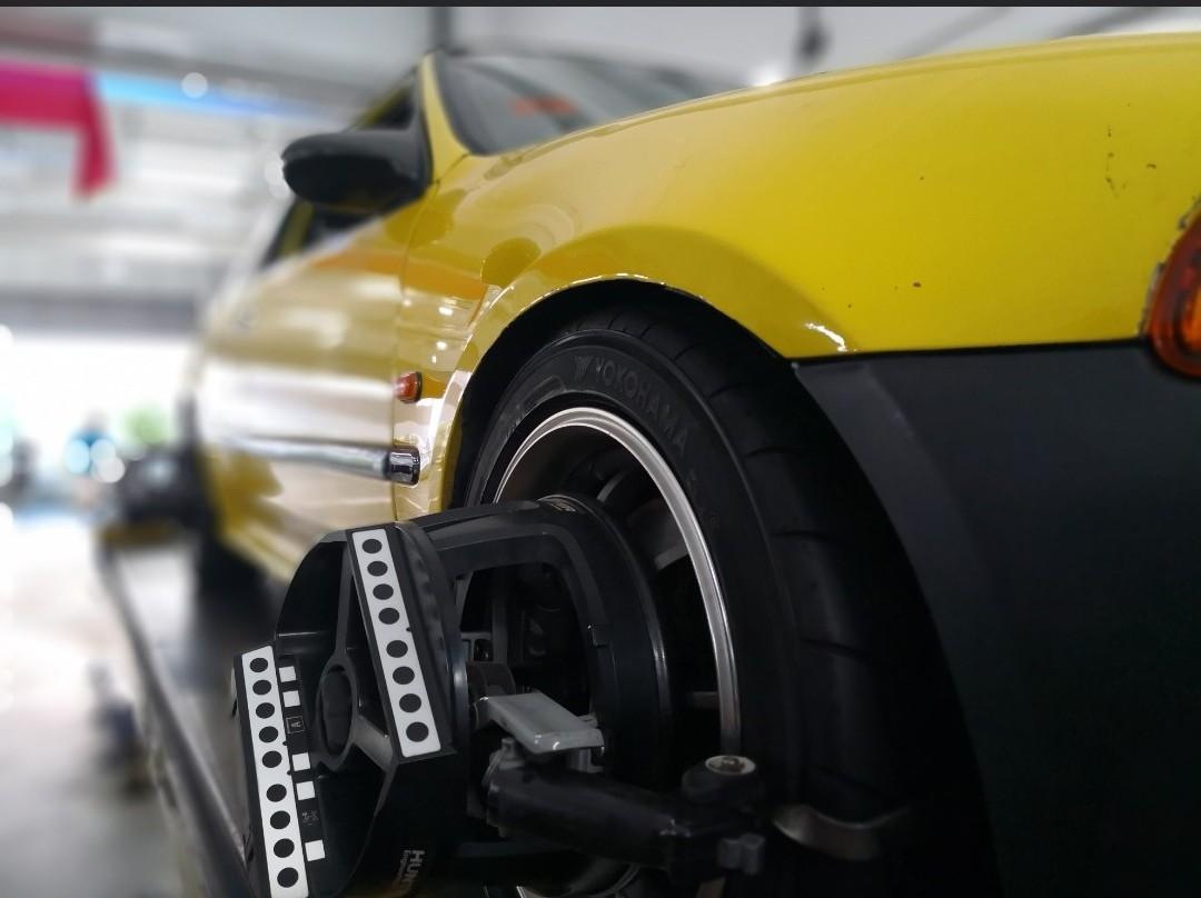Computerised 4 wheels alignment, Car Accessories, Tyres & Rims on Carousell