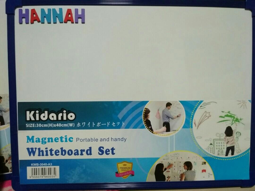 Customised name Magnetic Whiteboard, Babies & Kids, Baby Nursery & Kids ...