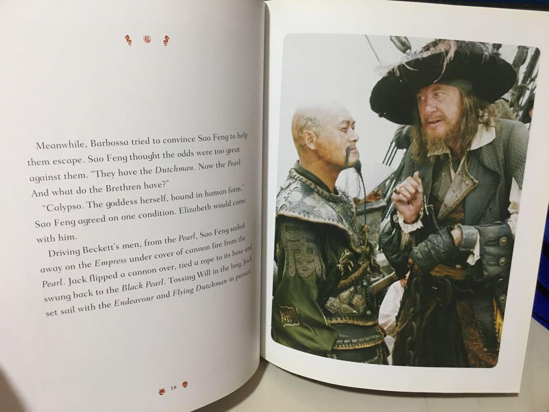 Disney pirates of the Caribbean story book with cd, Hobbies & Toys ...