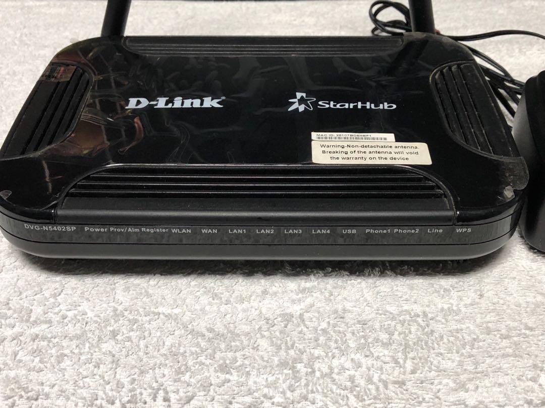 D-Link Starhub Router, Computers & Tech, Parts & Accessories ...