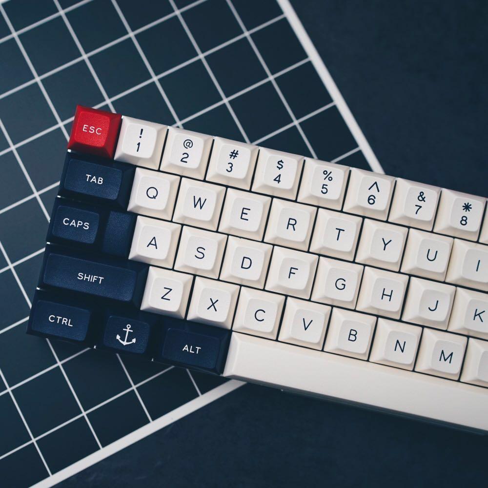DSA Royal Navy Round 2 keycaps, Computers & Tech, Parts & Accessories ...