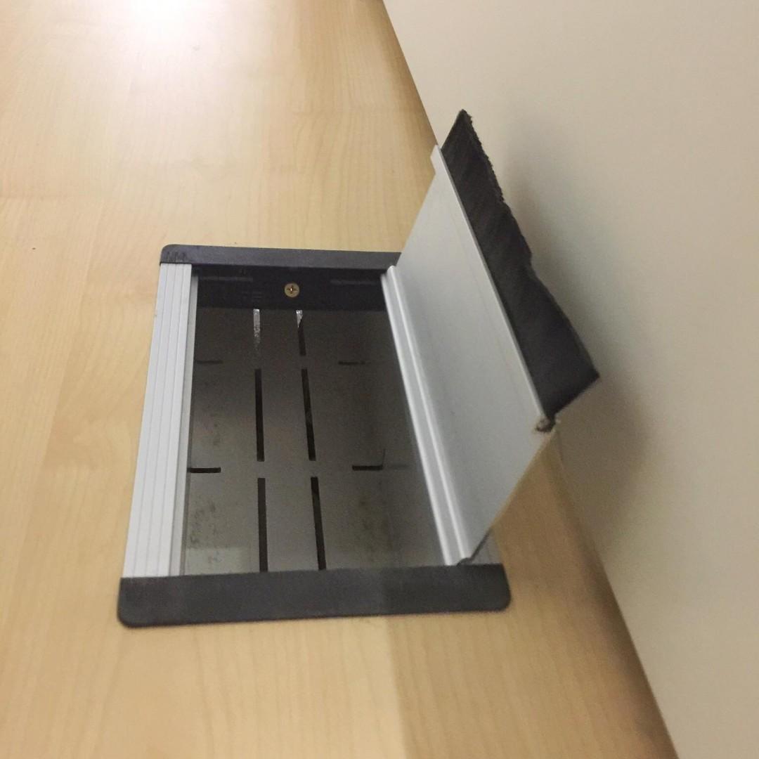 Excellent Condition Office Table Workstation., Furniture & Home Living ...