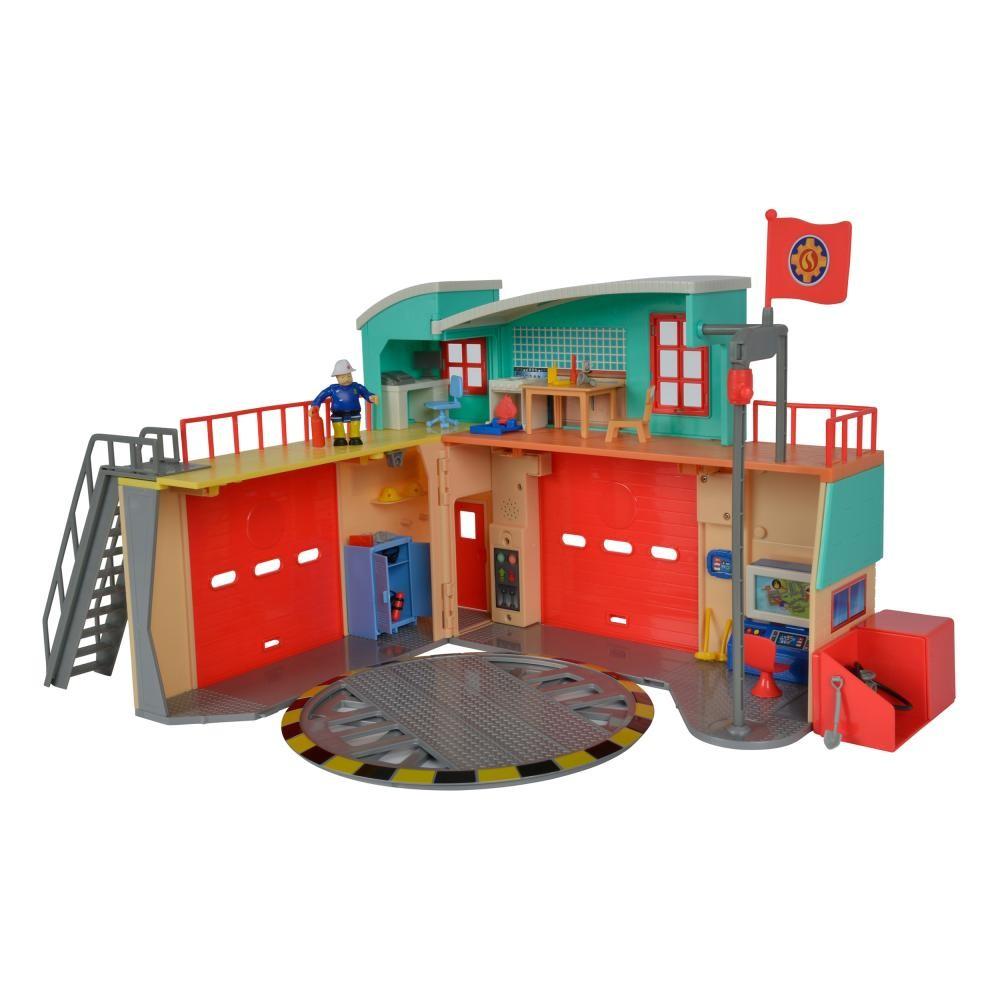 Fireman Sam Fire Rescue Centre & Jupiter Fire Engine, Hobbies & Toys ...