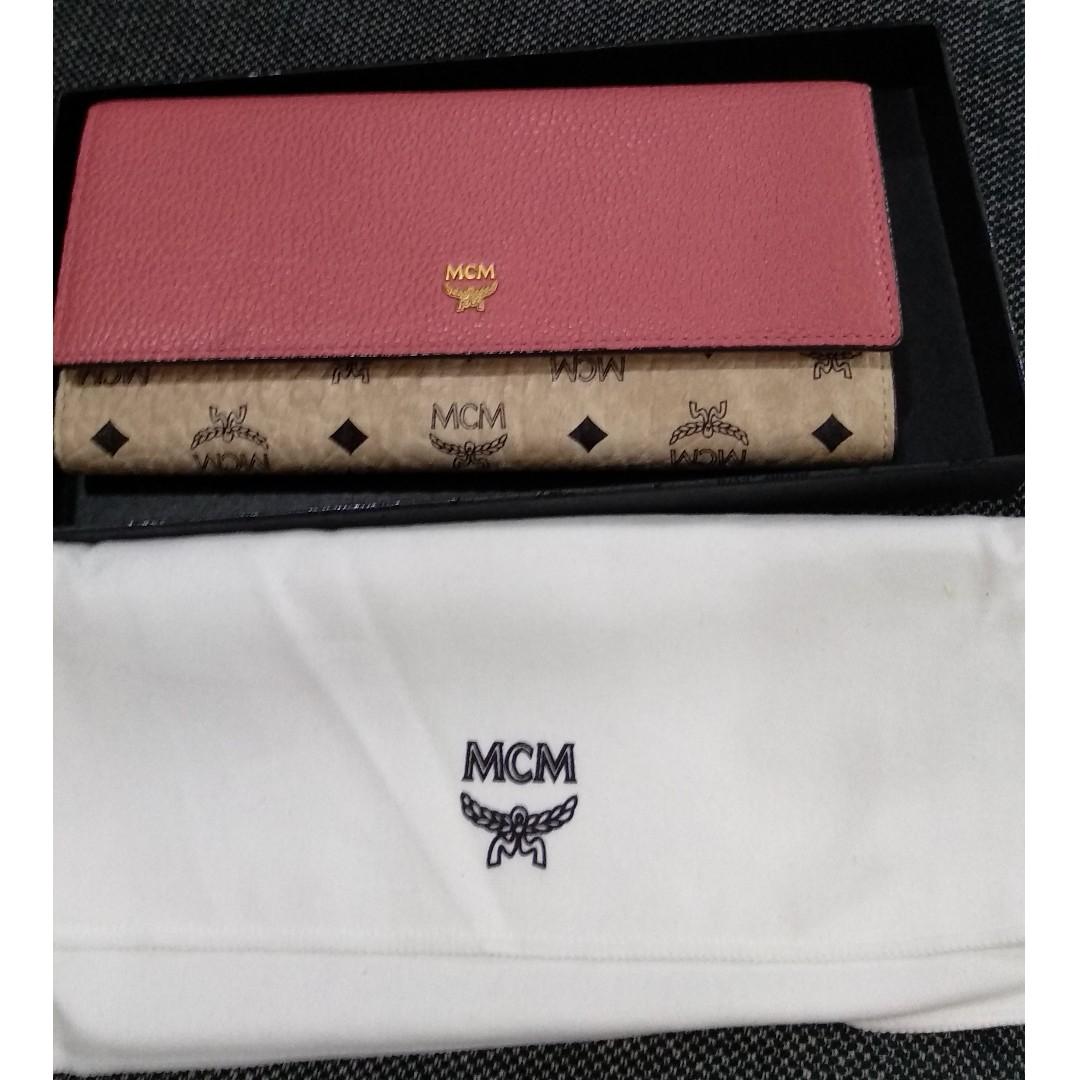 MCM long wallet, Luxury, Bags & Wallets on Carousell