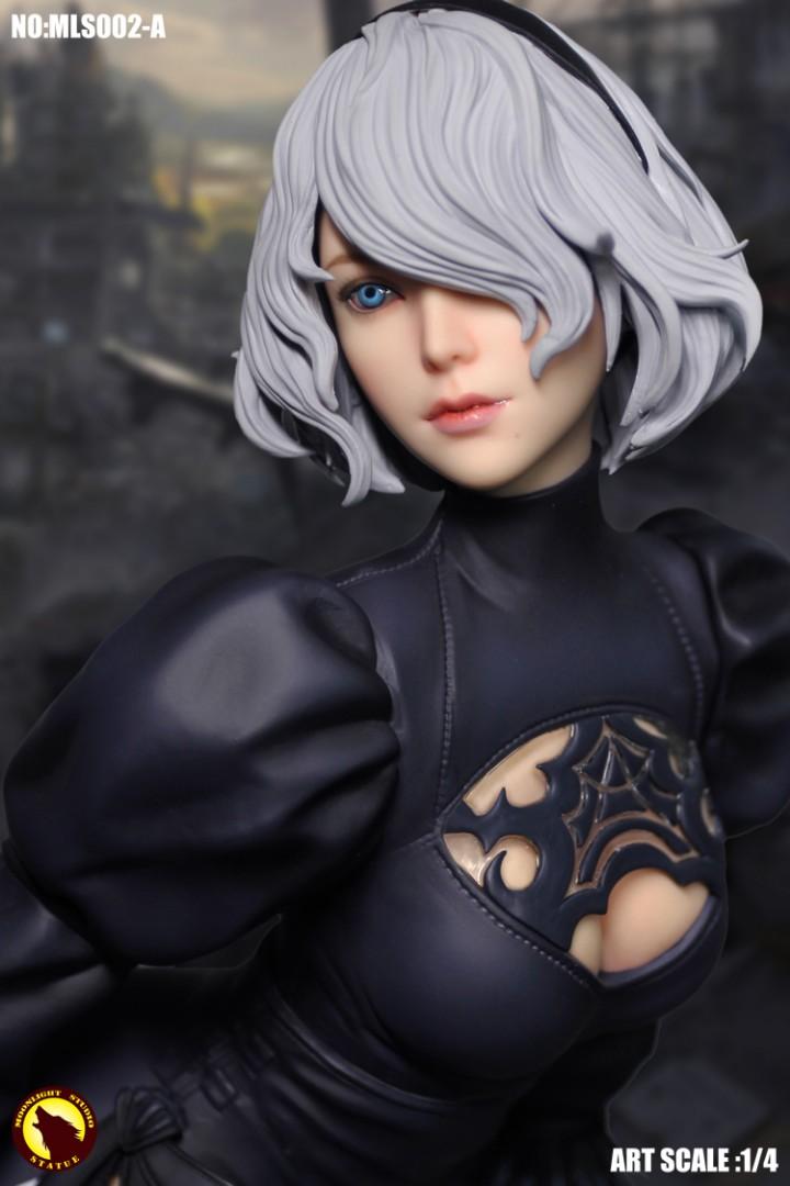 Moonlight Studio 1/4 Scale Statue Type 2B NieR Automata - YoRHa Sexy Female Cyborg, Hobbies ...